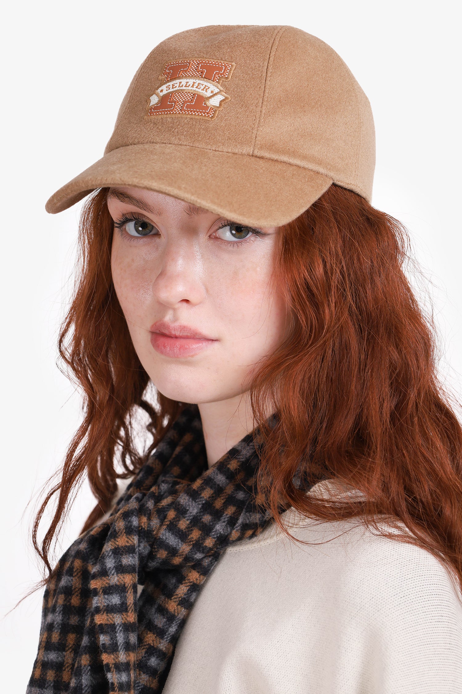 Hermès 2023/24FW Camel Cashmere Davis H Sellier Baseball Cap – Mine & Yours