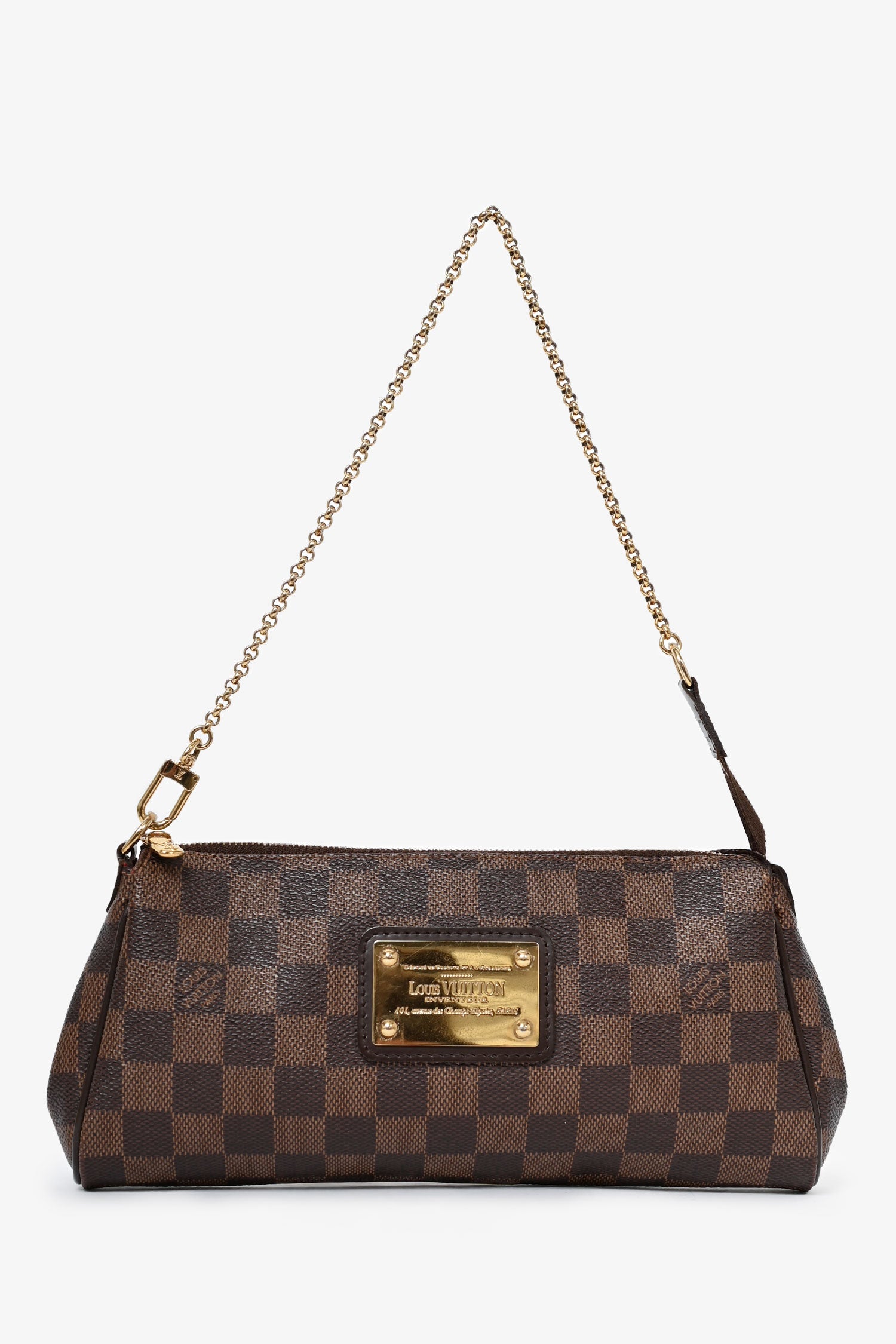Louis Vuitton 2010 Damier Ebene Eva Pochette – Mine & Yours