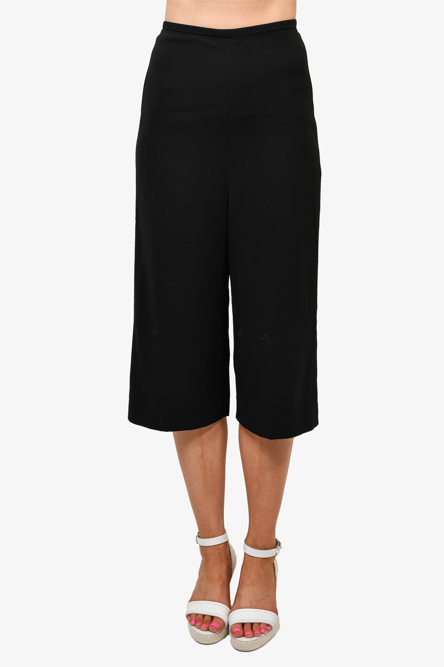 Deon Lee Black Cropped Trousers Size 4 – Mine & Yours