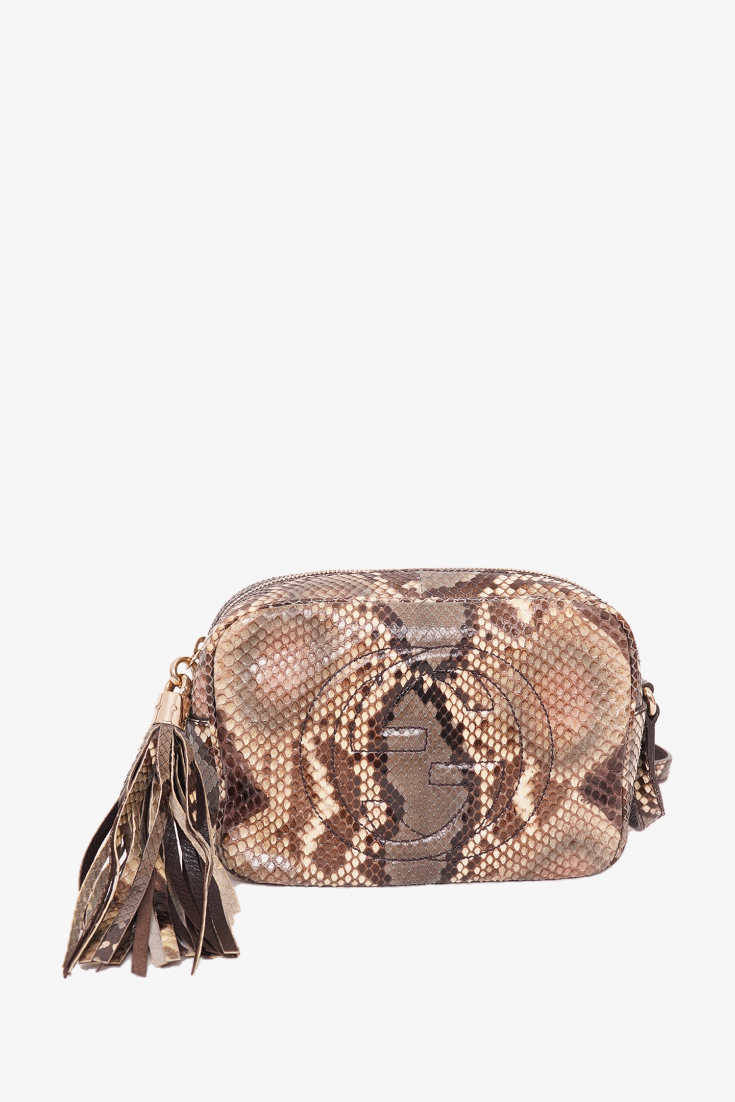 Gucci Python Small Soho Disco Shoulder Bag – Mine & Yours