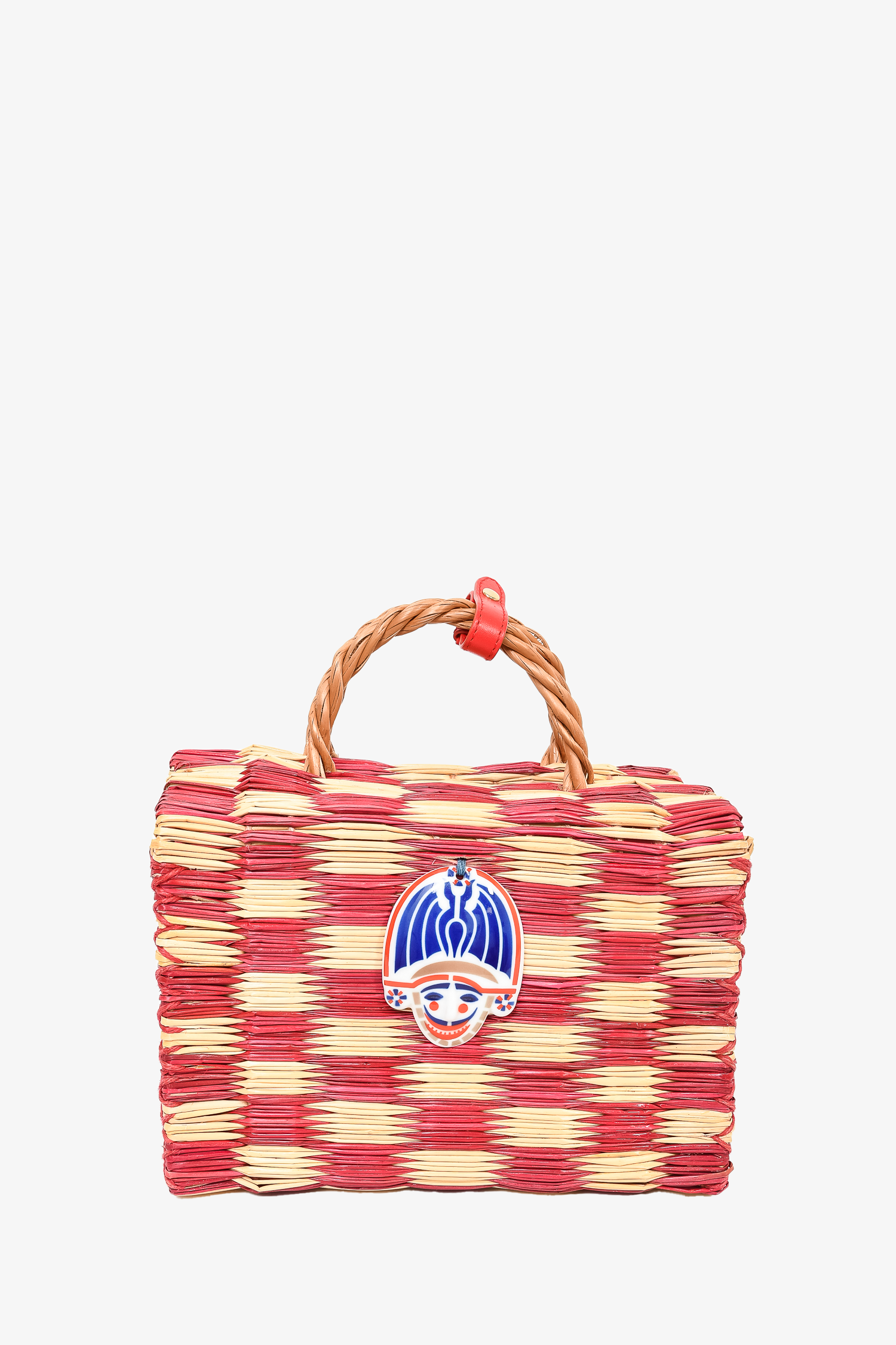 Heimat Atlantica Red Straw Top Handle Bag – Mine & Yours