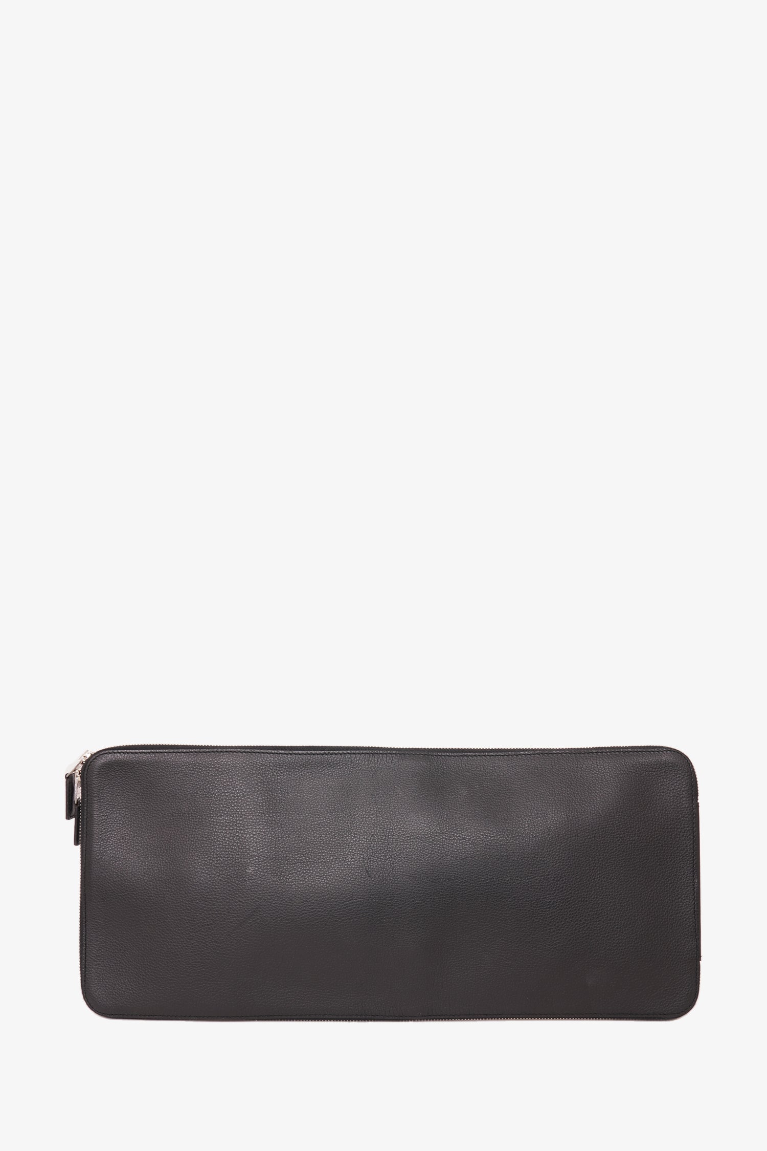 Hermès Black Leather Tie Case – Mine & Yours