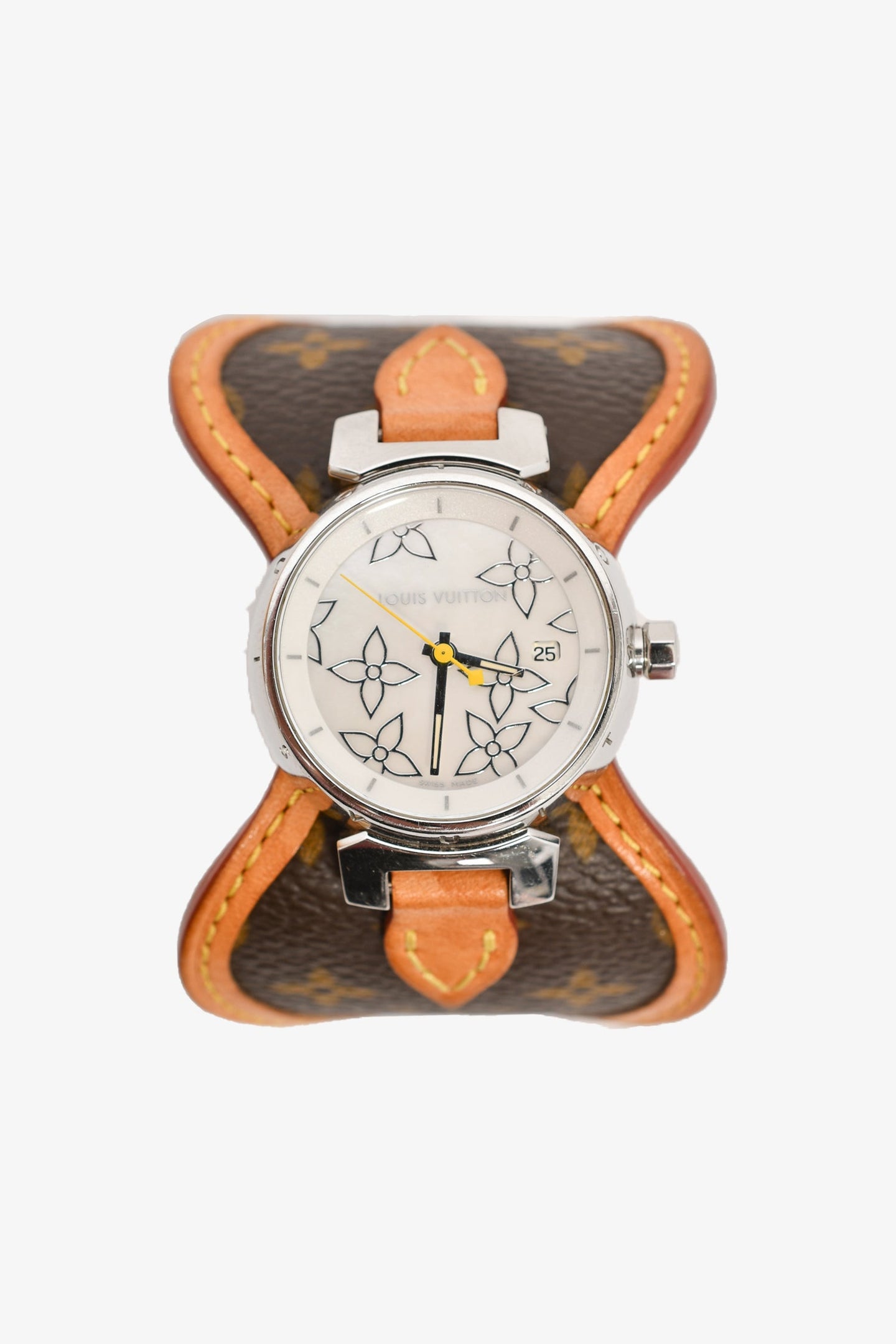 Louis Vuitton Leather Monogram Watch – Mine & Yours