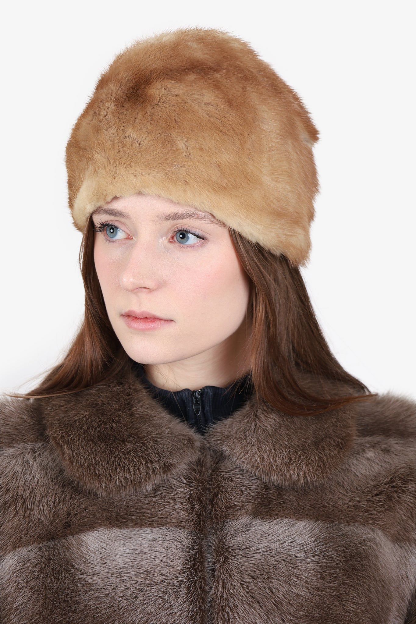 Vintage Canadian Pastel Mink Fur Hat – Mine & Yours