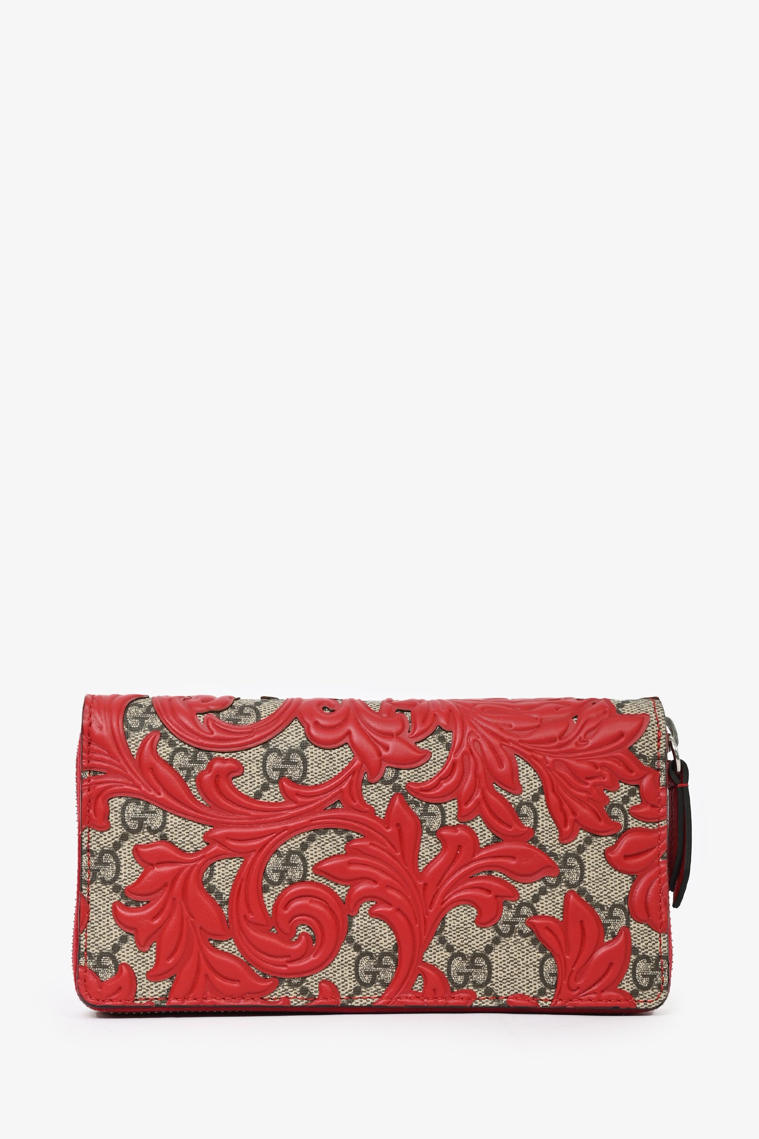 Gucci Red Arabesque GG Supreme Continental Wallet – Mine & Yours
