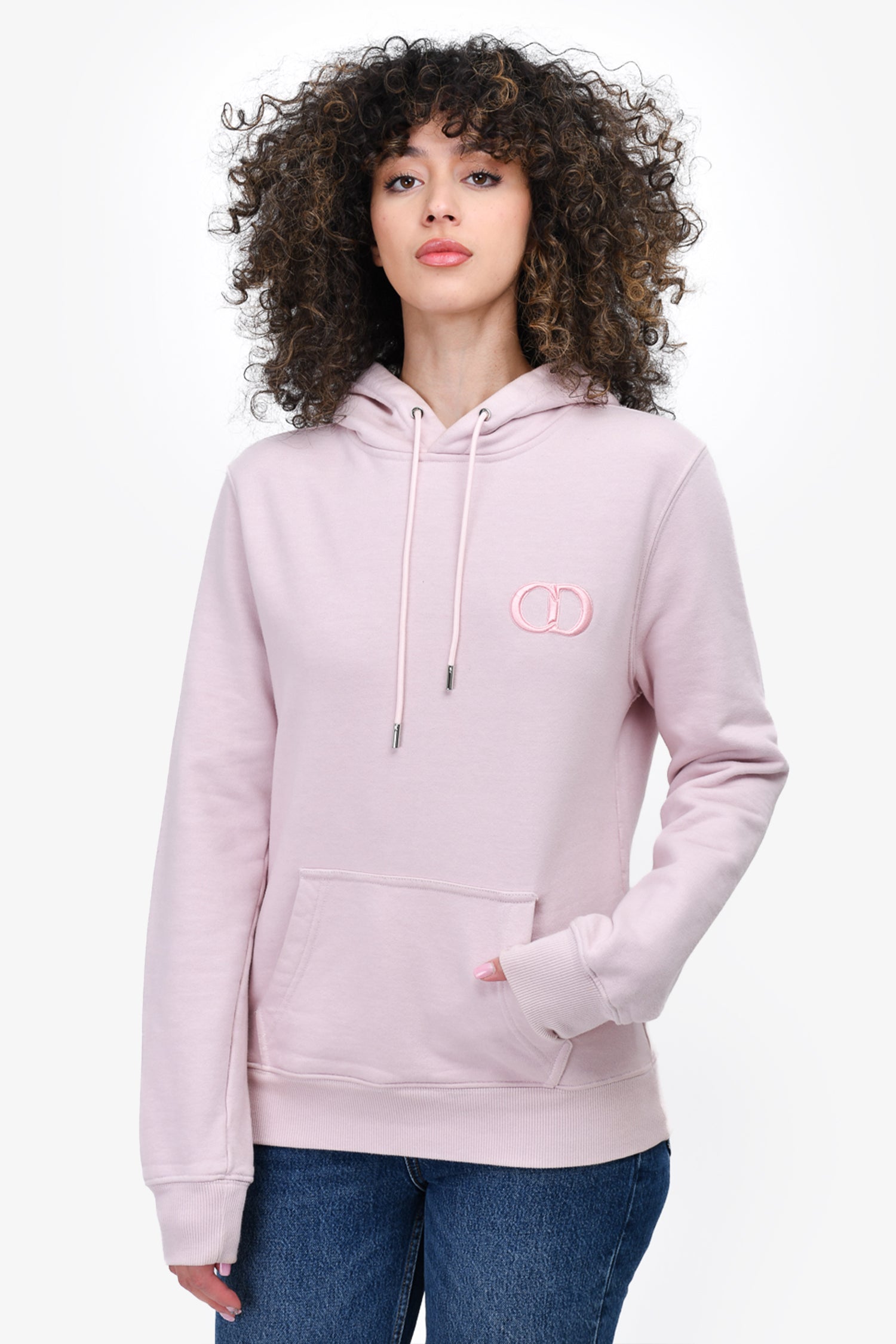 Dior Homme Pink Cotton 'CD Icon' Hooded Sweatshirt Size M Mens – Mine ...