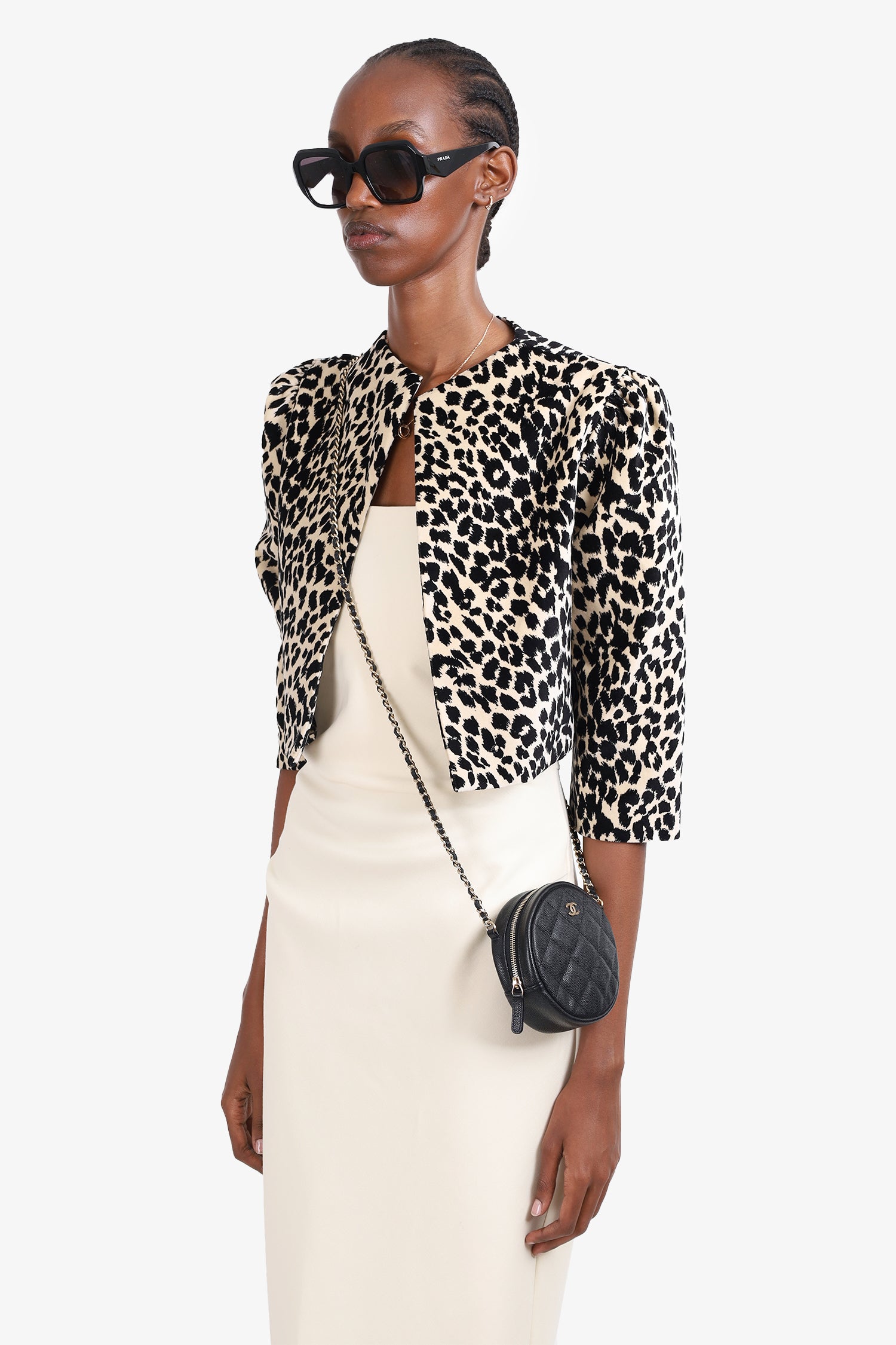 Pre-Loved Chanel™ 2018 Black Caviar Leather Mini Round Chain Bag – Mine ...