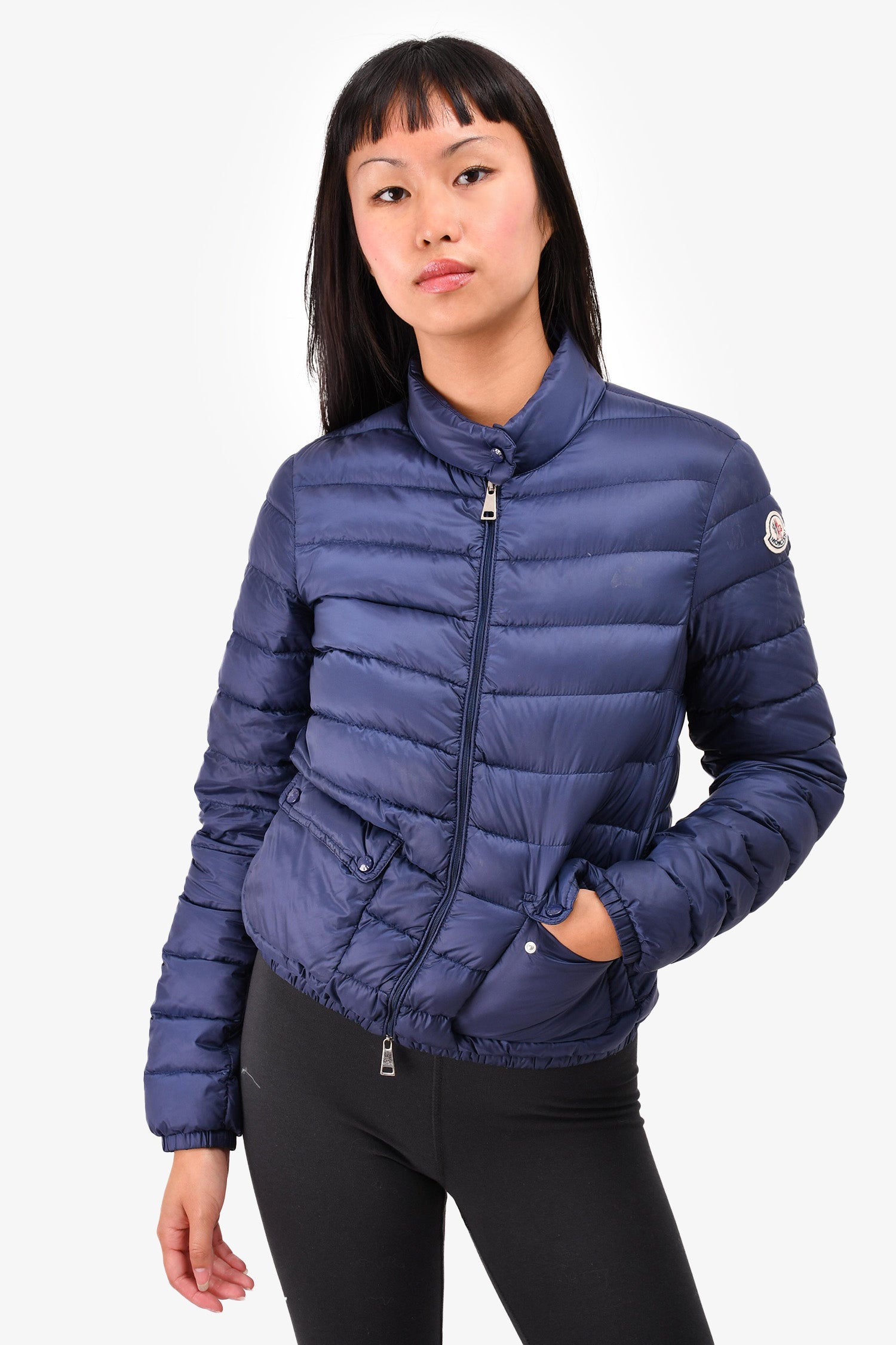 Moncler Navy Blue Quilted Puffer Jacket Size 1 – Mine & Yours