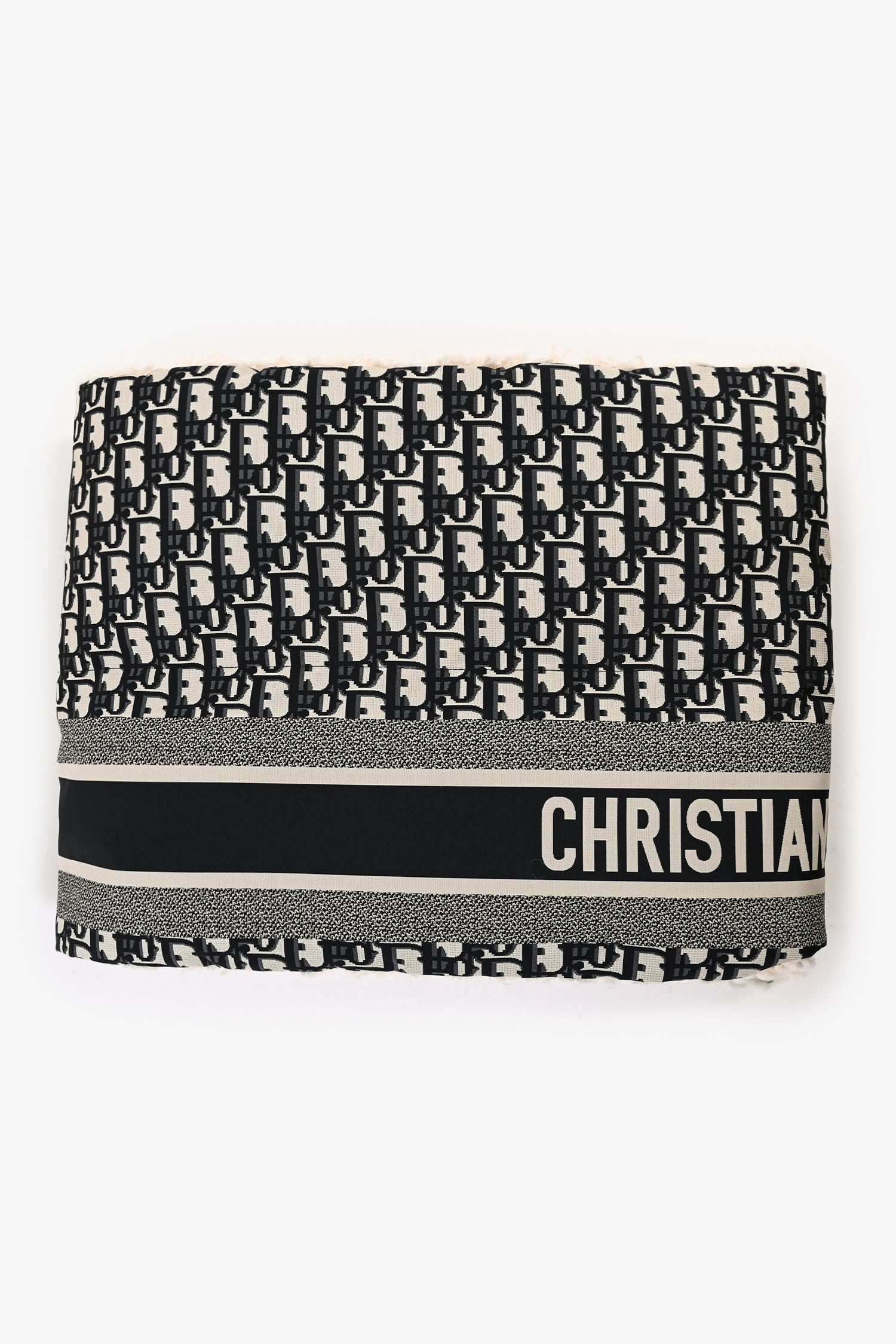 Christian Dior Blue Sherpa Oblique Scarf – Mine & Yours