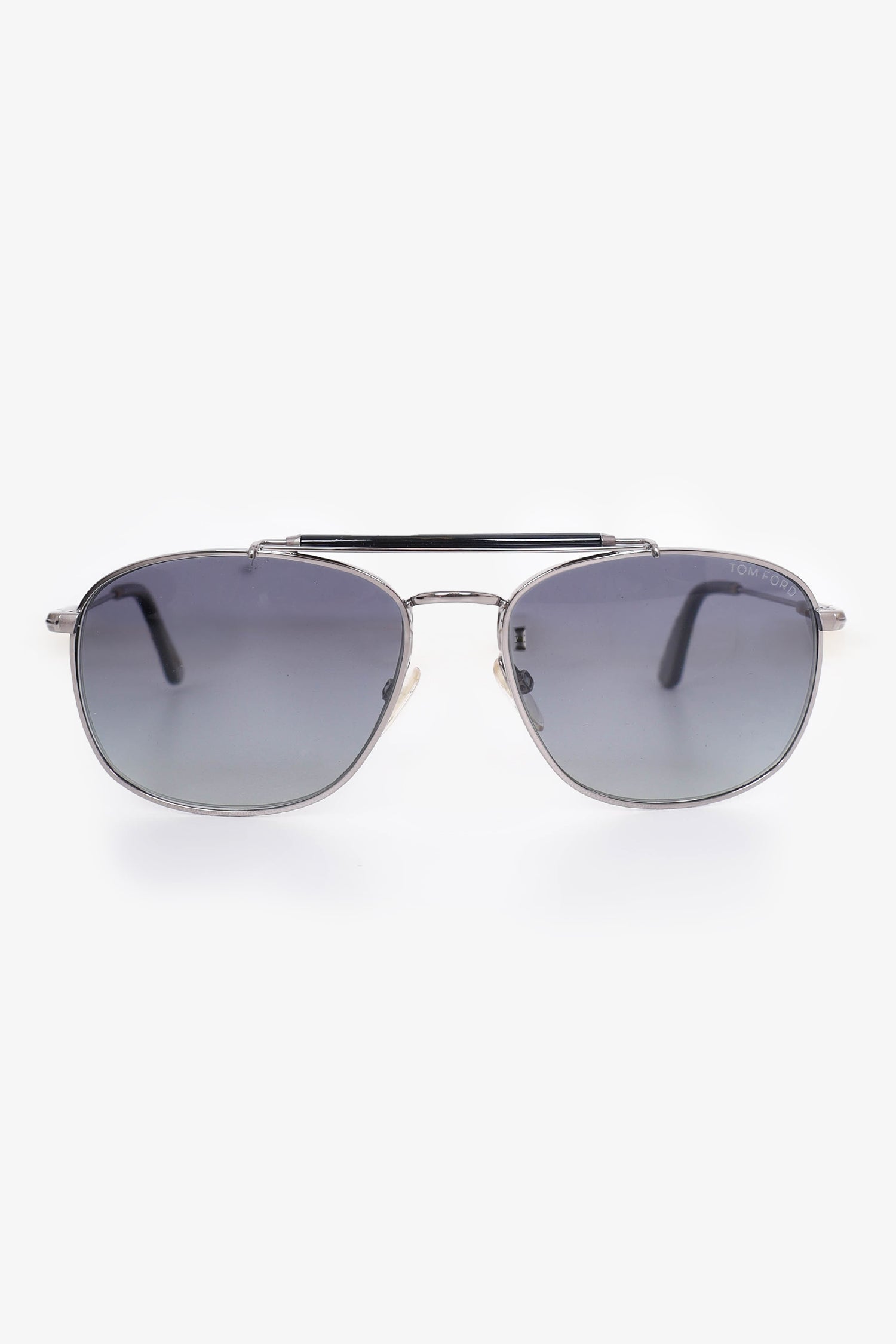 Tom Ford Silver Frame Aviator Sunglasses – Mine & Yours