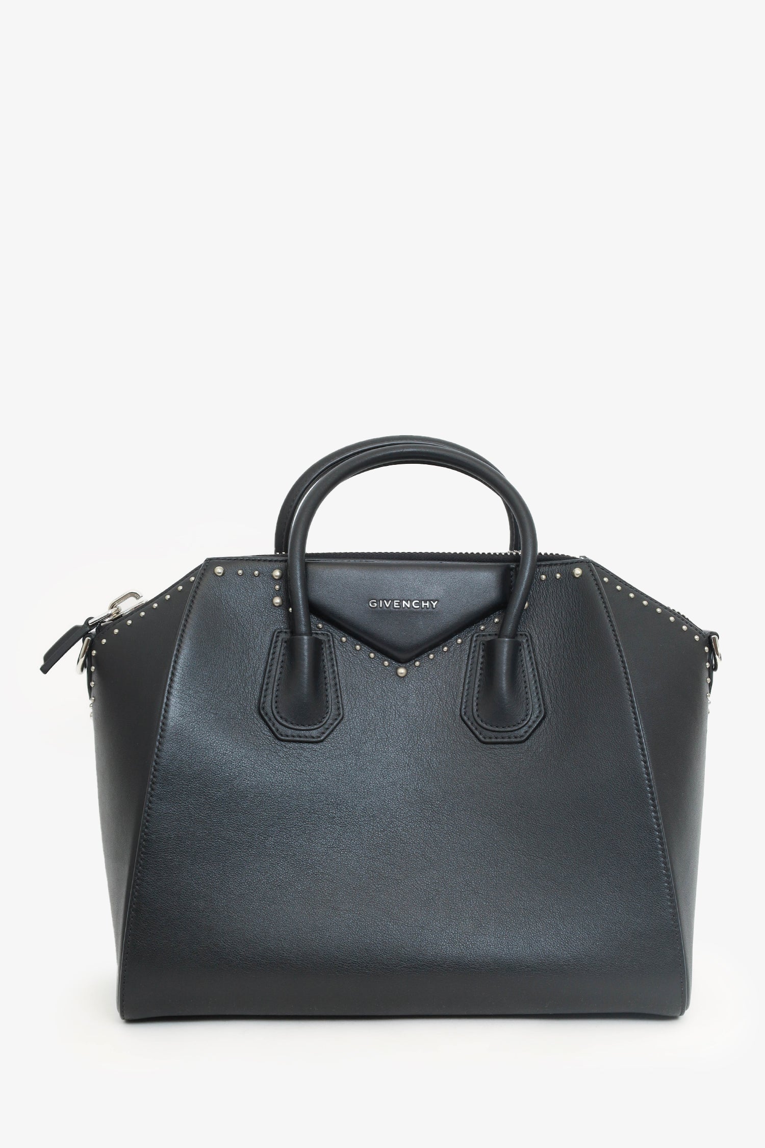 Givenchy Black Leather Studded Antigona Bag – Mine & Yours
