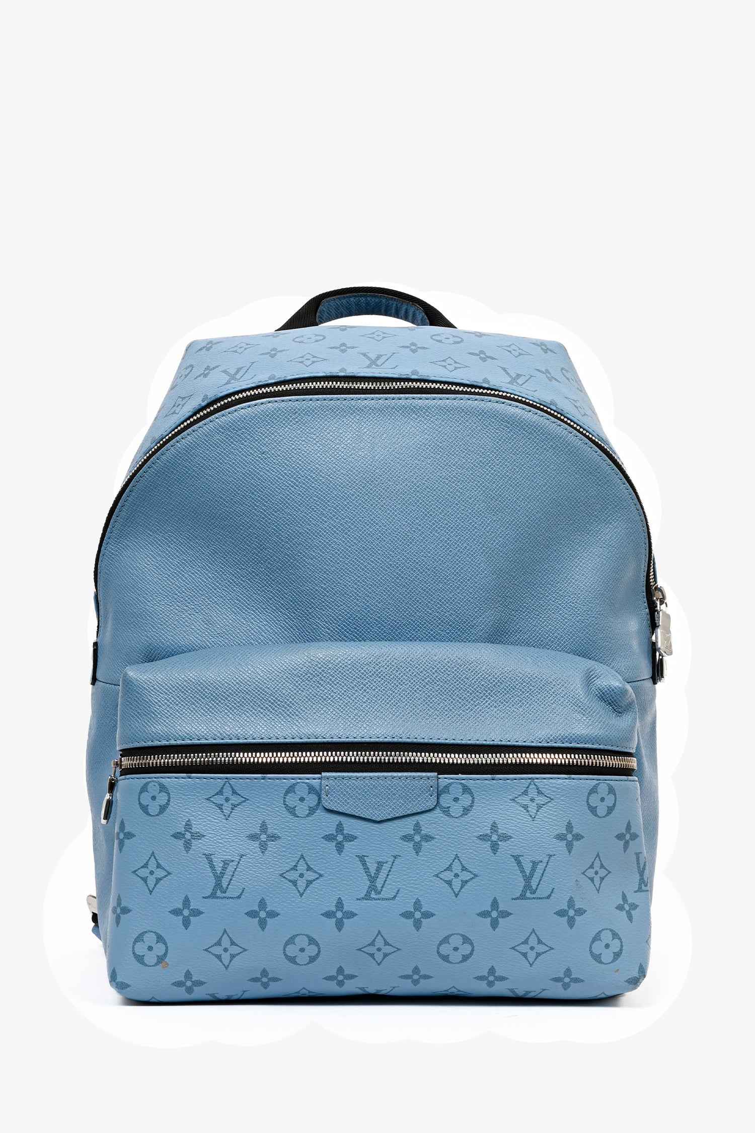 Louis Vuitton Blue Leather Monogram Discovery PM Backpack – Mine & Yours