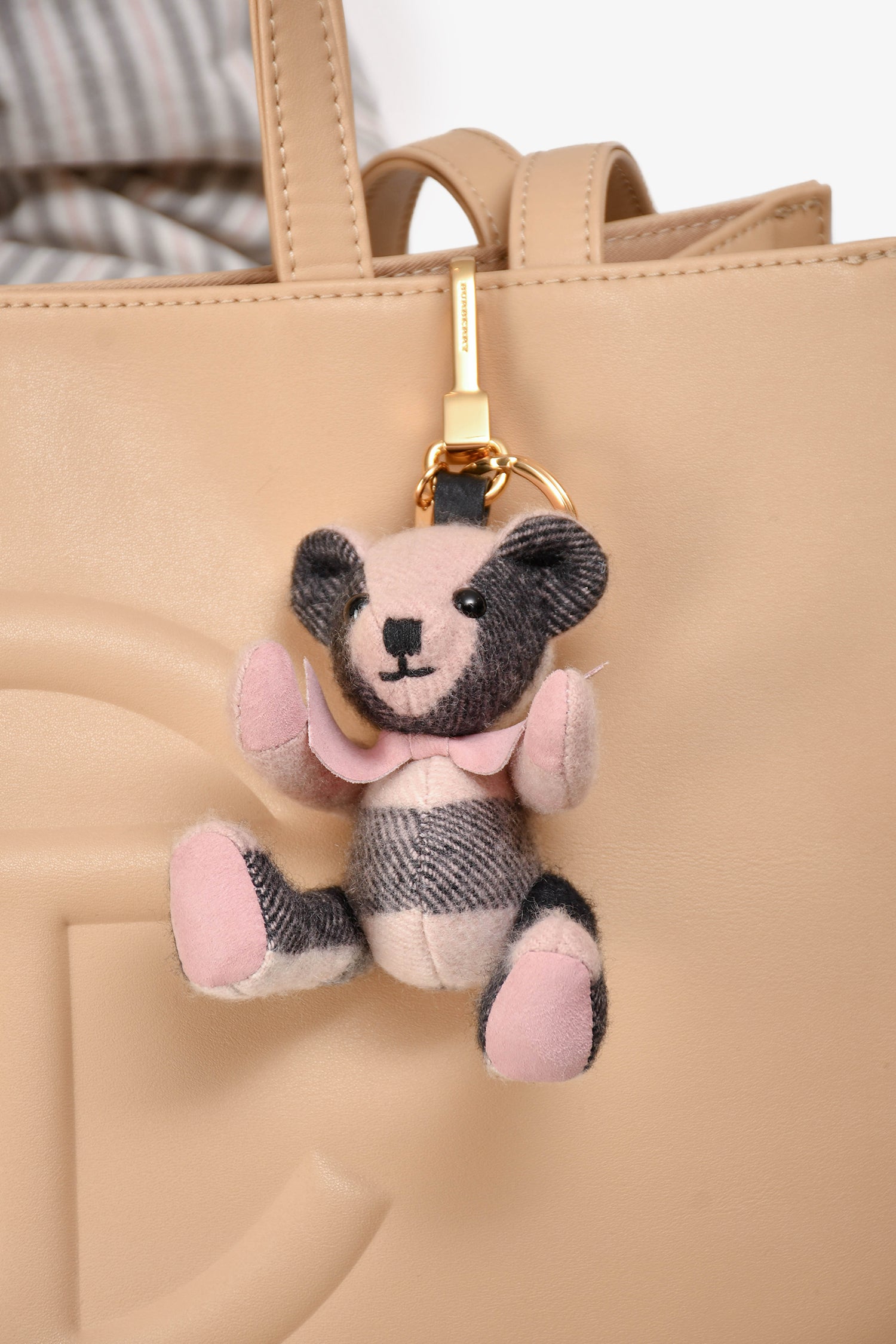 Burberry Pink Bear Charm Keychain – Mine & Yours