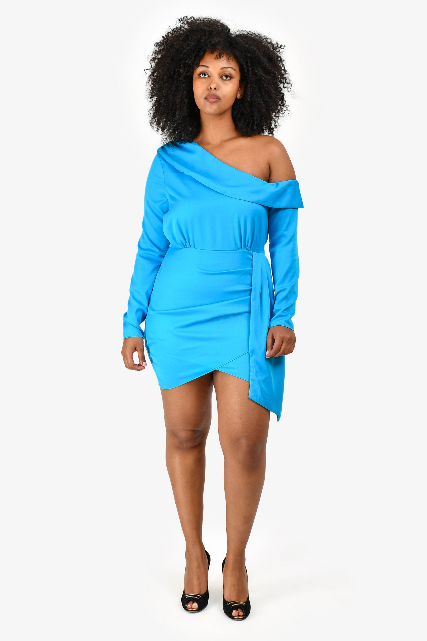 Saylor Blue 'Kirstie' Mini Dress Size L – Mine & Yours