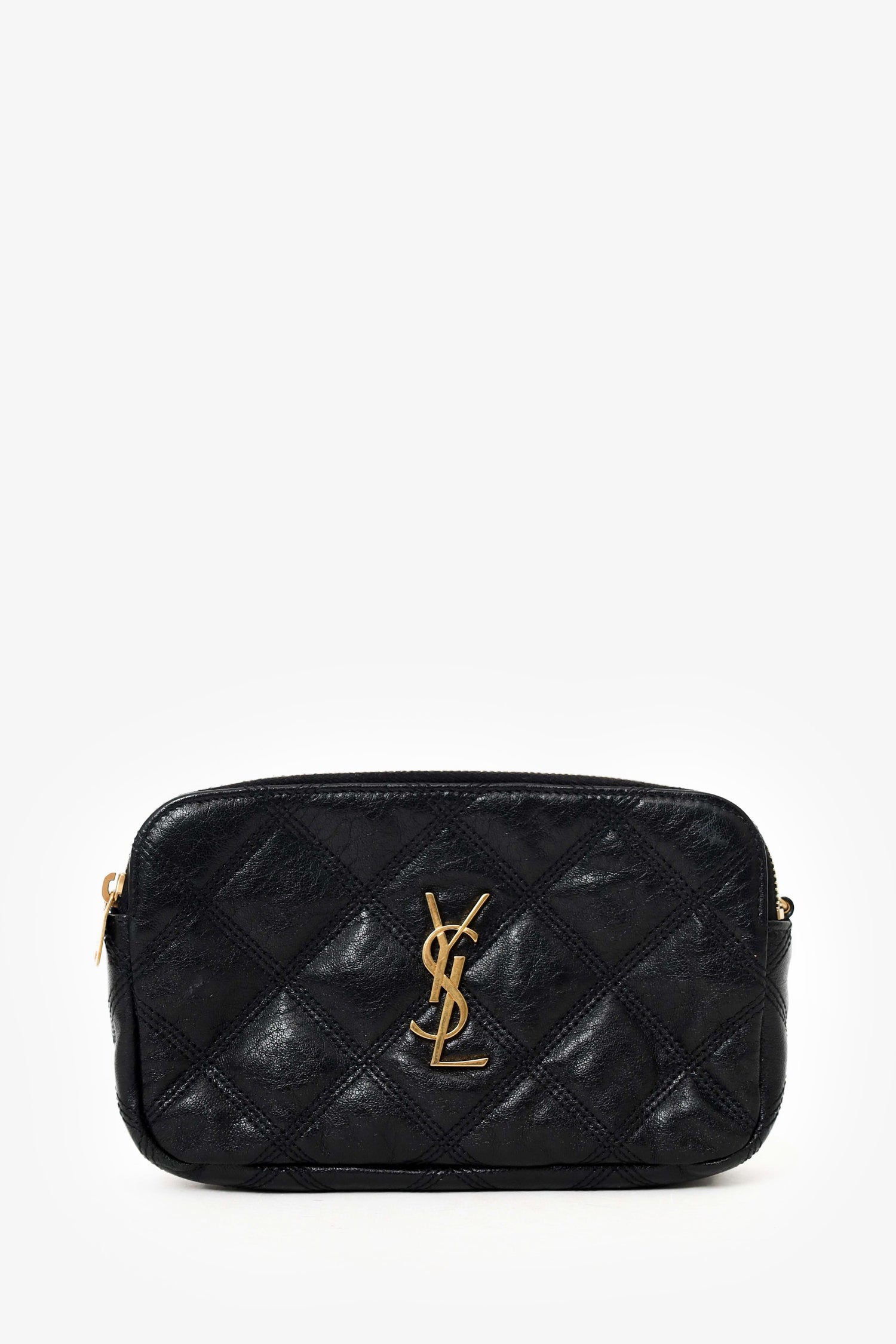 Saint Laurent Black Leather Becky Mini Camera Bag – Mine & Yours