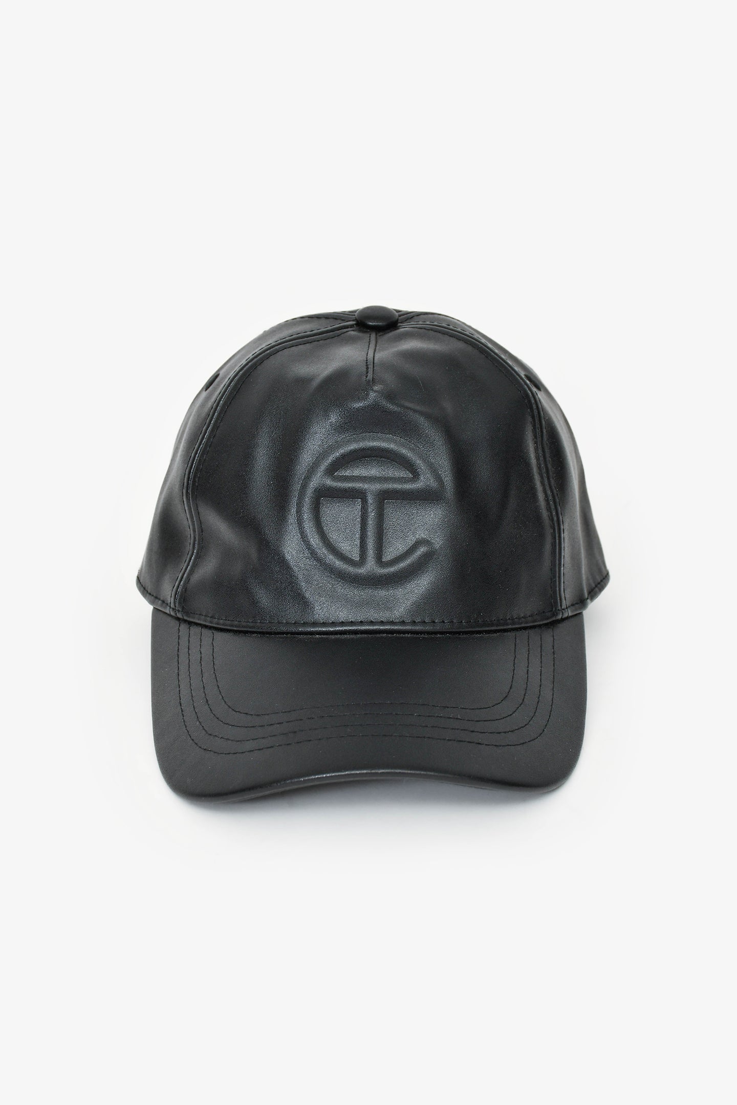 Telfar Black Logo Embossed Baseball Cap – Mine & Yours