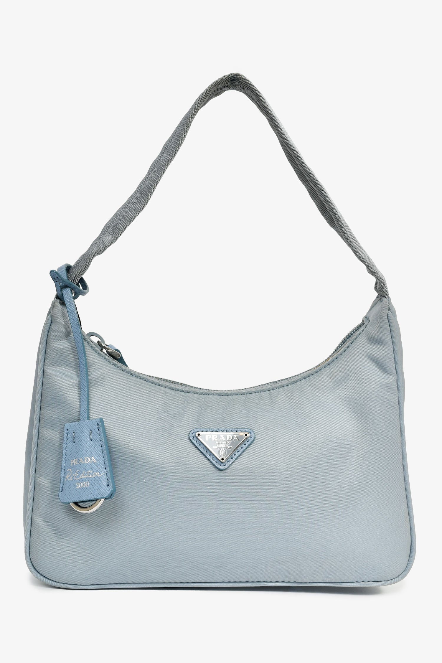 Prada Blue Nylon Re-Edition 2000 Shoulder Bag – Mine & Yours
