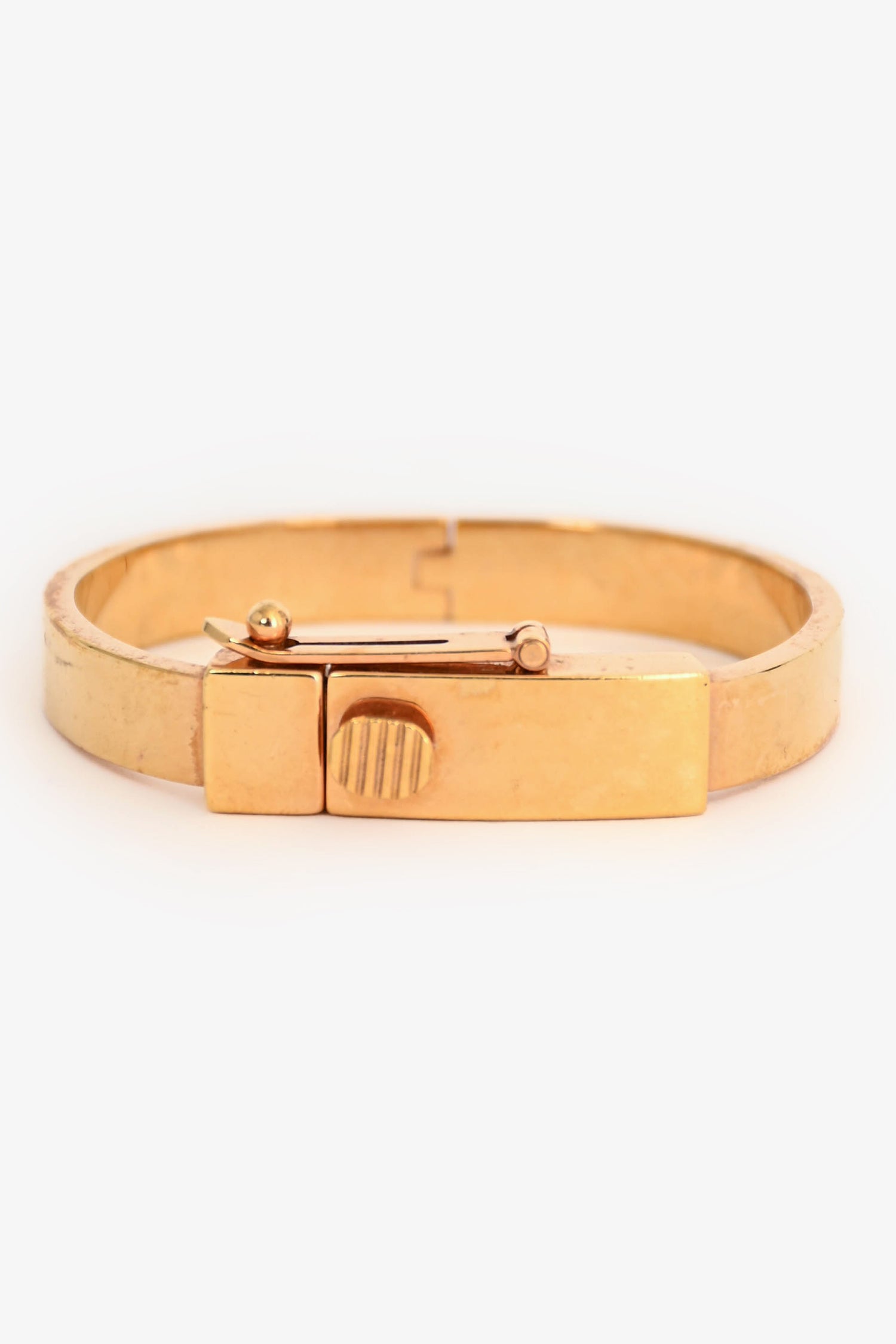 Celine Gold Tone Metal Bangle – Mine & Yours