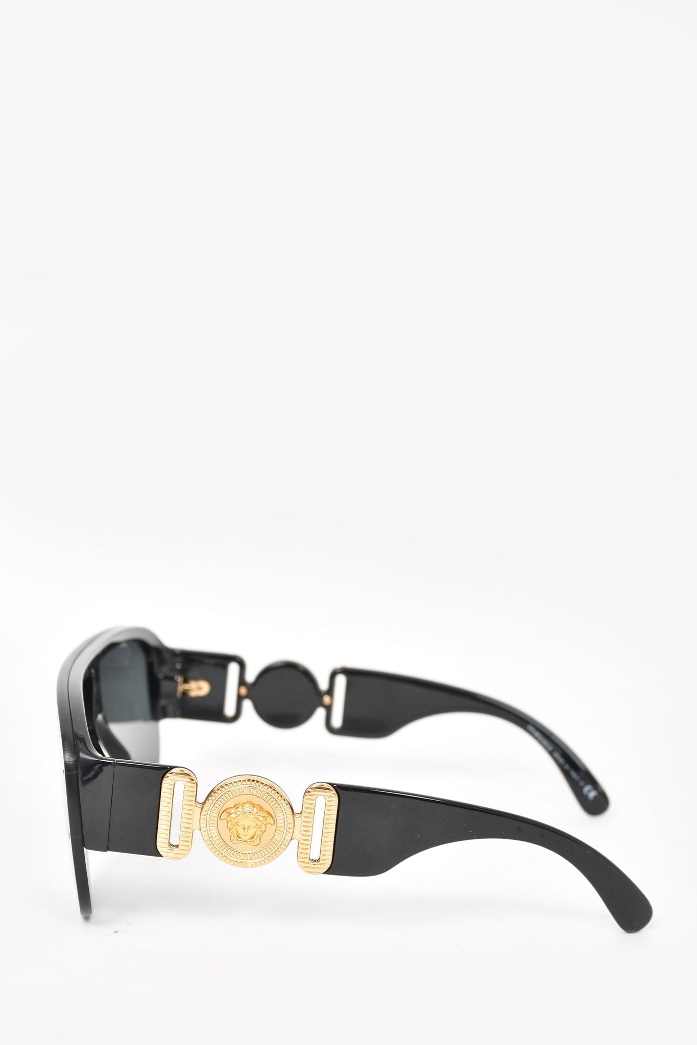Versace Black Frameless Aviator Medusa Sunglasses – Mine & Yours